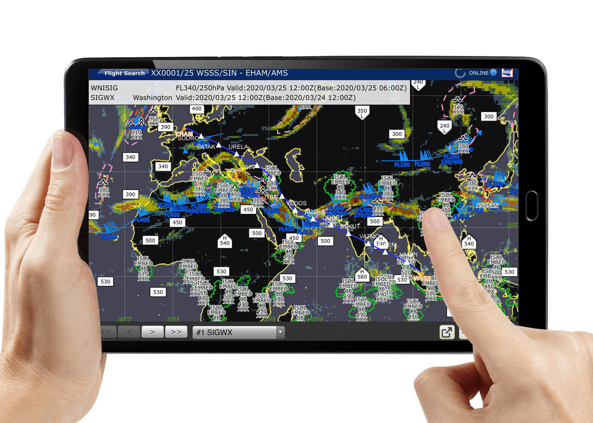 Foster EFB | User-friendly EFB platform | Weathernews Inc.