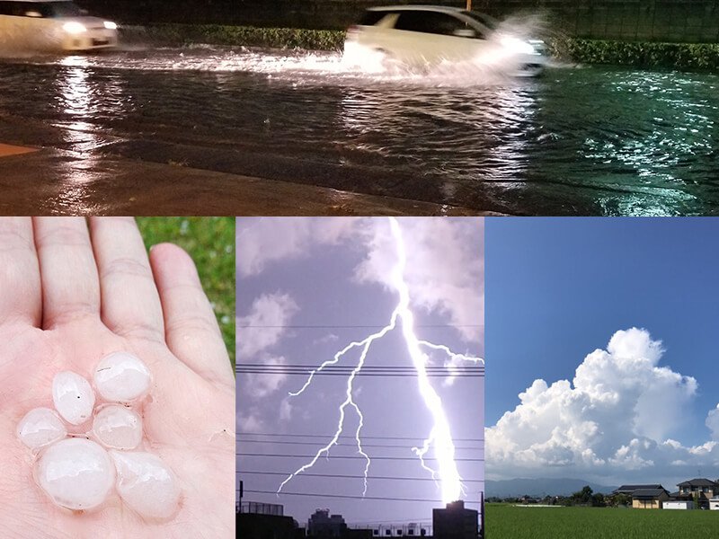 Donations by Posting Sky and Seasonal Photos on Weather News App ...